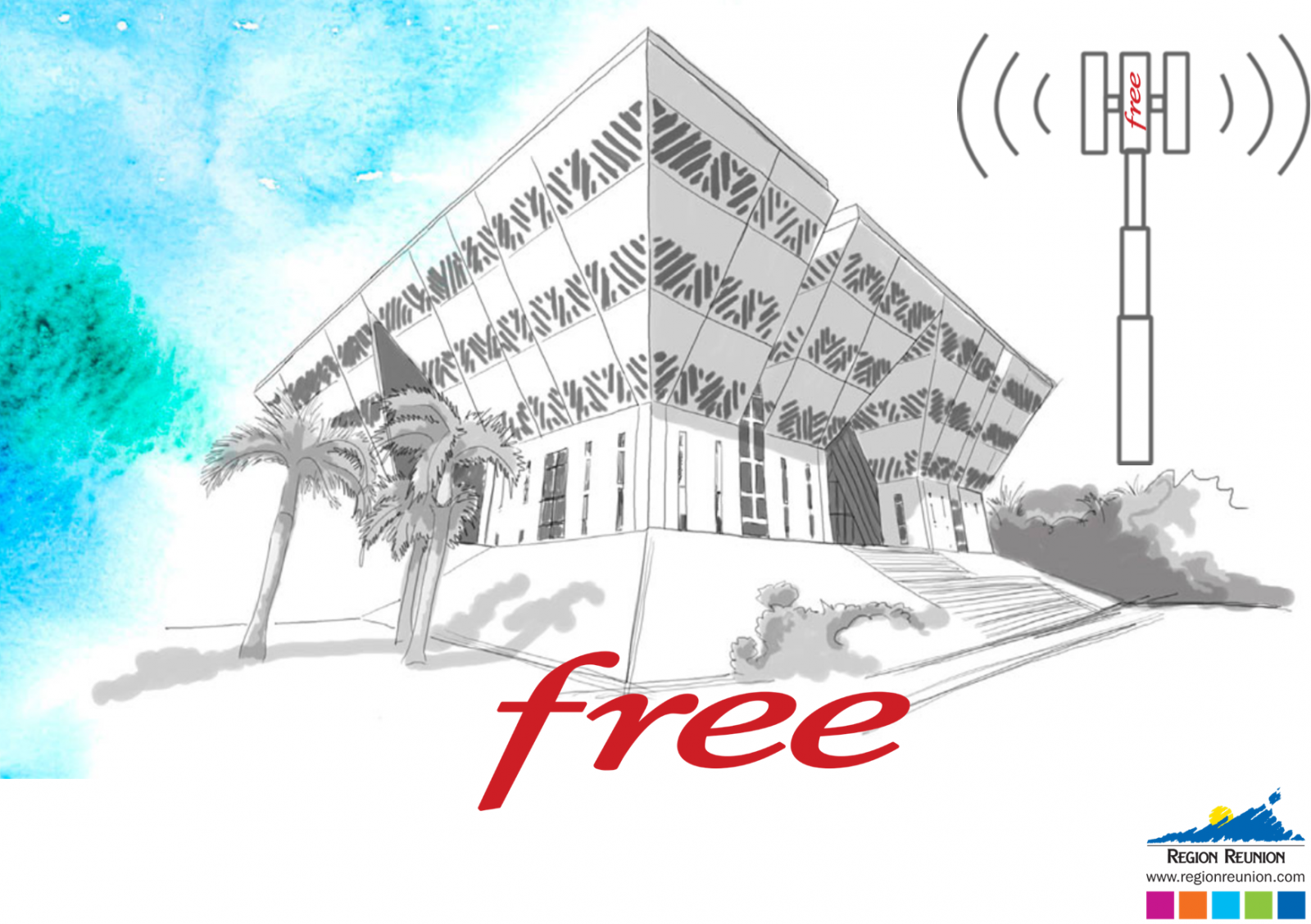 La région Réunion met a disposition une parcelle à Free Réunion (TELCO ...